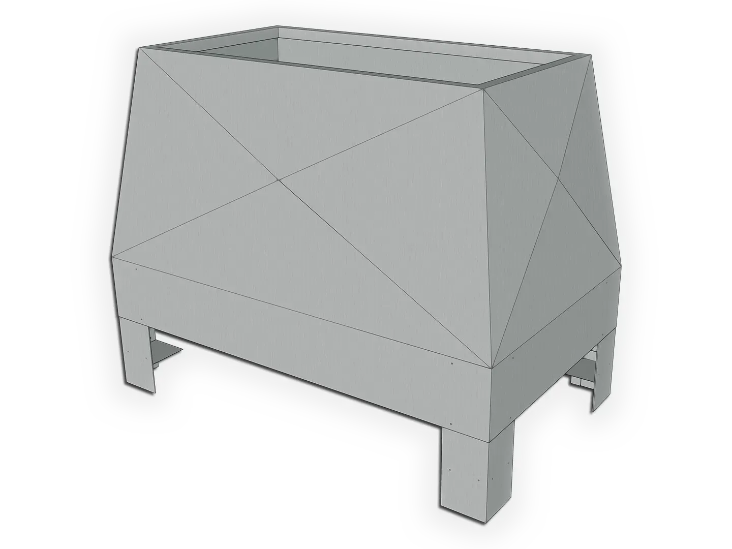 The Standard Chimney Shroud - Copper, Aluminum, Steel